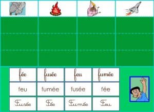 Associer le mot à son image | Notion Pédagogique Lecture | Maxetom